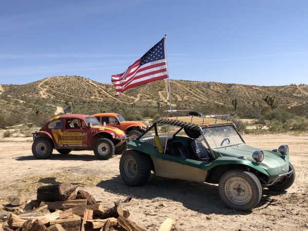 Full chassis metal flake buggy